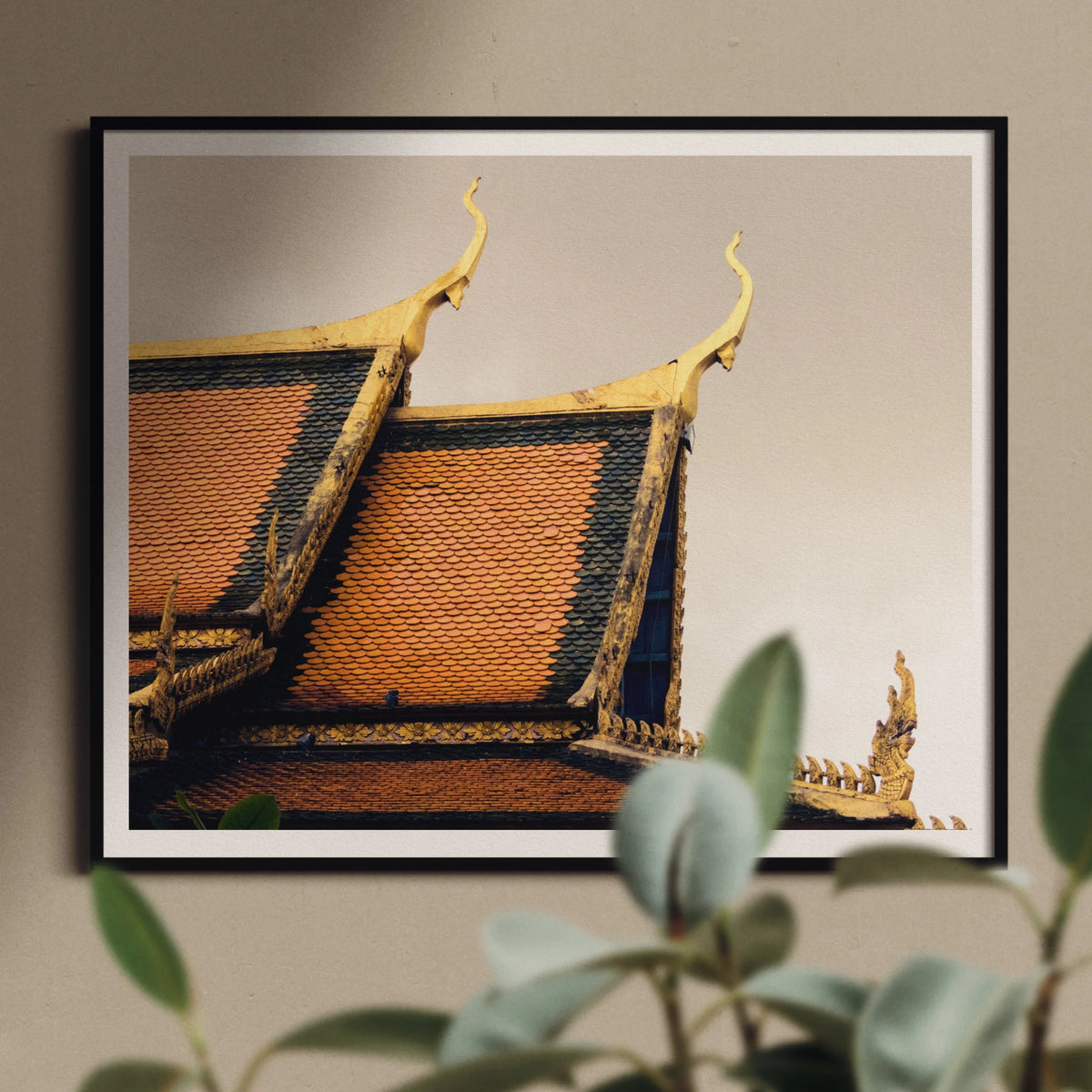 Before the Storm - Cambodian Temple Art Print – Toby Leon