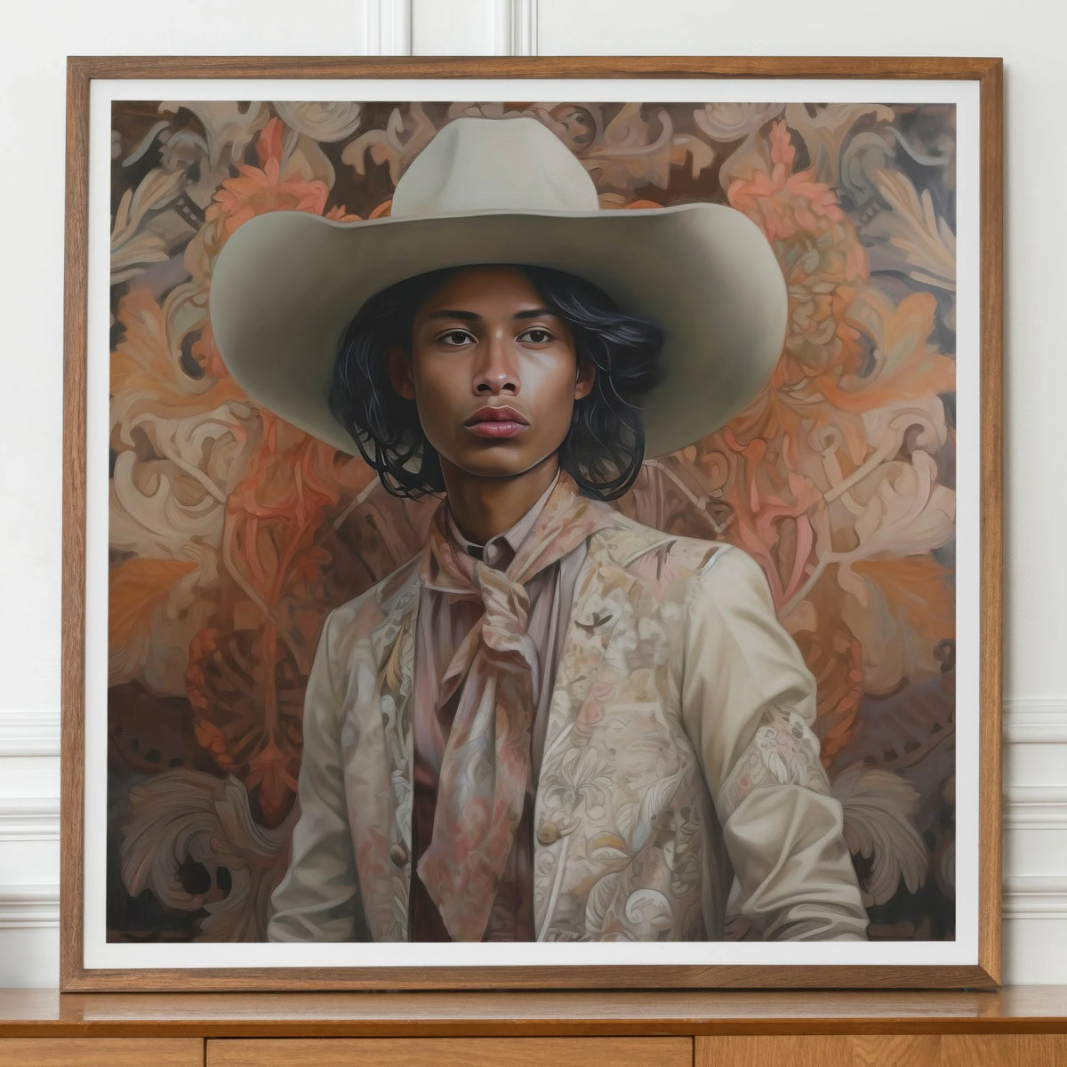 Arjuna - Impresión de arte Dandy Dandy Gay Cowboy Cowboy – Toby Leon