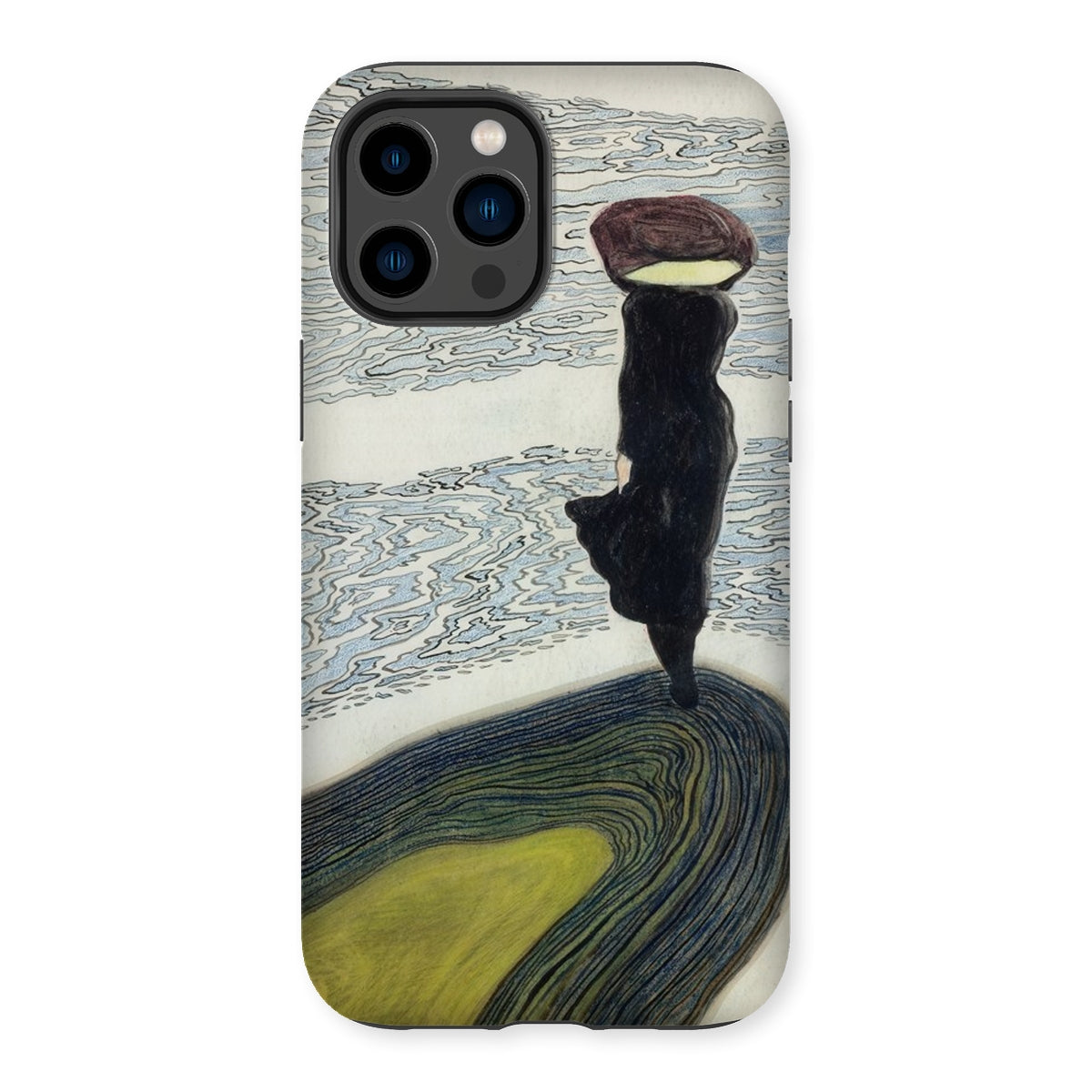 Woman at the Shoreline - Leon Spilliaert iPhone Case – Toby Leon